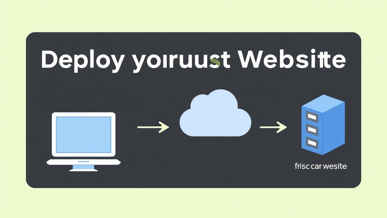 How to Easily Deploy Your First Website: From Local Code to Live Server - Web hosting for beginer